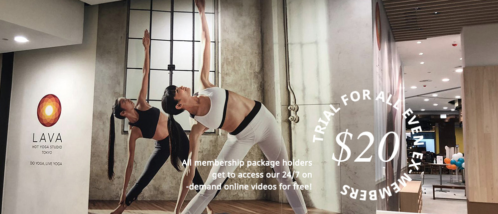 Women-Only Hot Yoga LAVA Yoga Singapore