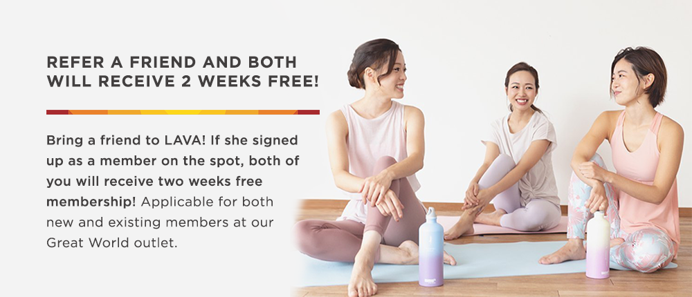 Women-Only Hot Yoga LAVA Yoga Singapore